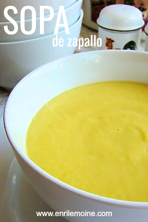 Sopa de zapallo {ligera y cremosa} - Enri Lemoine