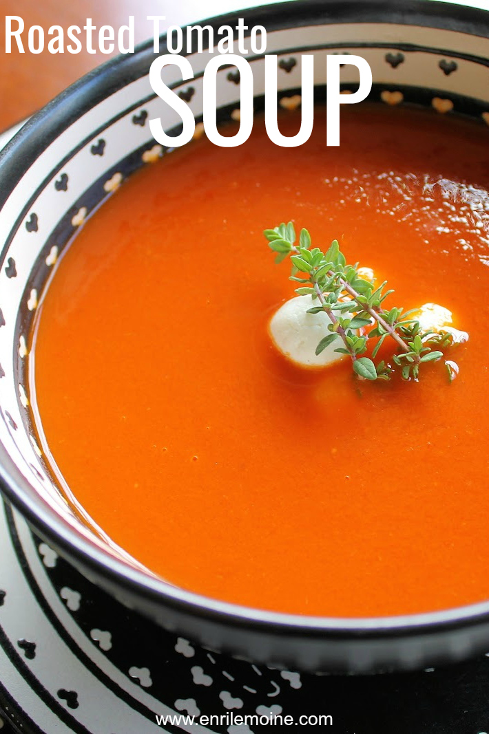 Roasted Tomato Soup - EnriLemoine