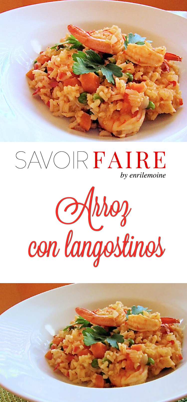 Arroz con langostinos - Enri Lemoine