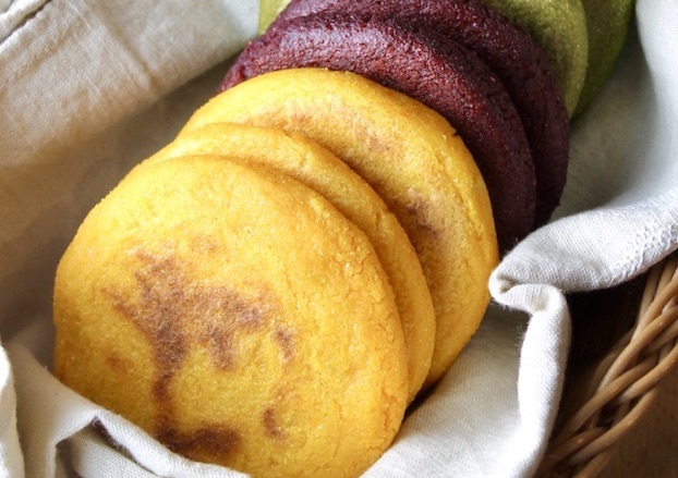 Arepas multicolores de vegetales + VIDEO - Enri Lemoine