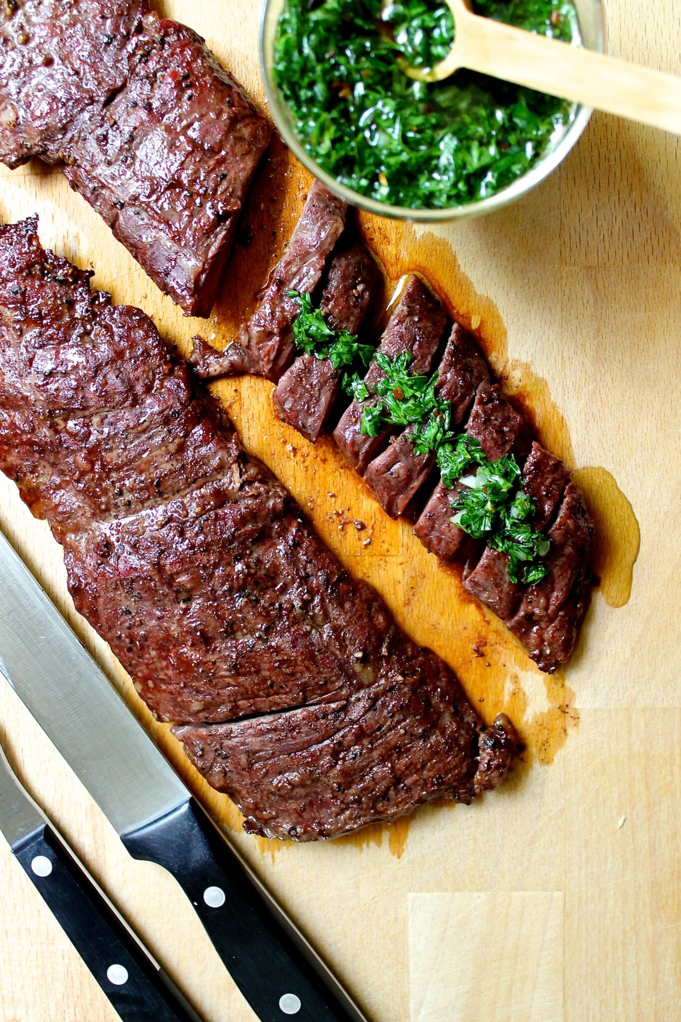 Churrasco con chimichurri - Enri Lemoine