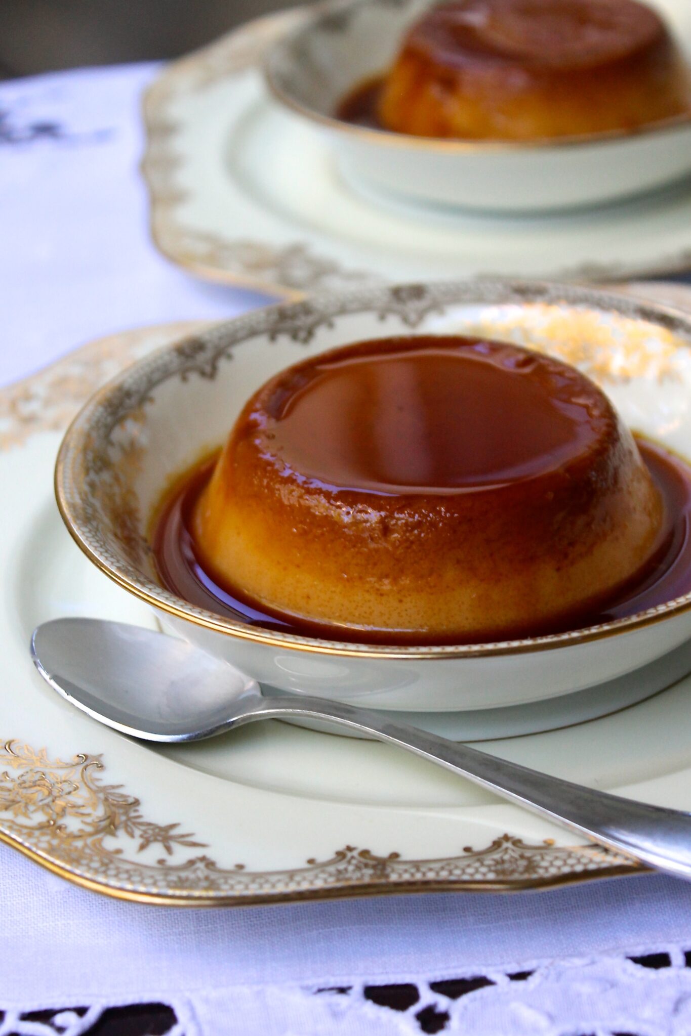 Flan de dulce de leche - Enri Lemoine