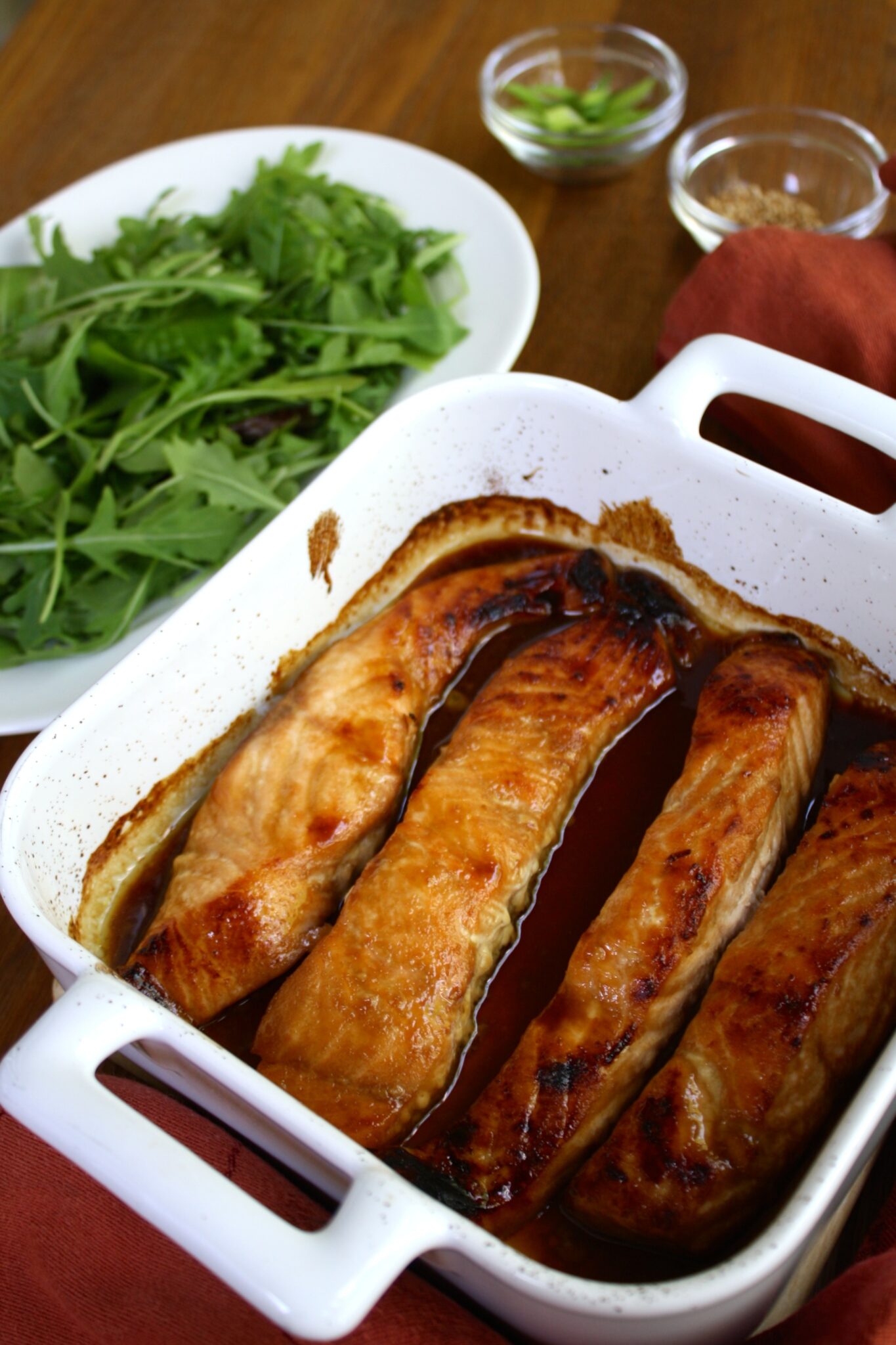 Honey Baked Alaska Salmon Strips - EnriLemoine