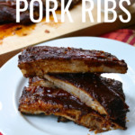 Rum and Mustard BBQ Pork Ribs - EnriLemoine