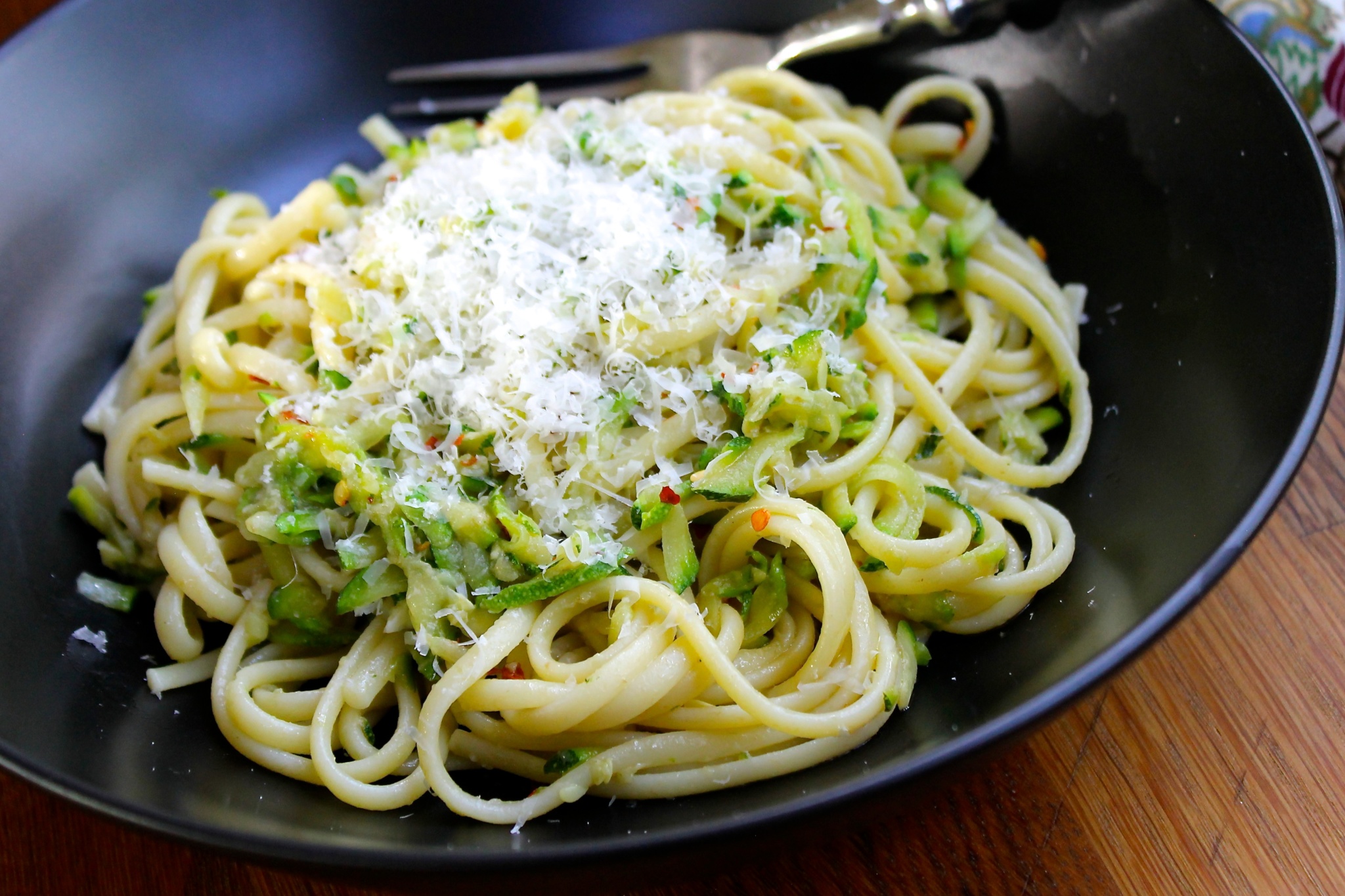 Anchovy and Zucchini Linguine - EnriLemoine