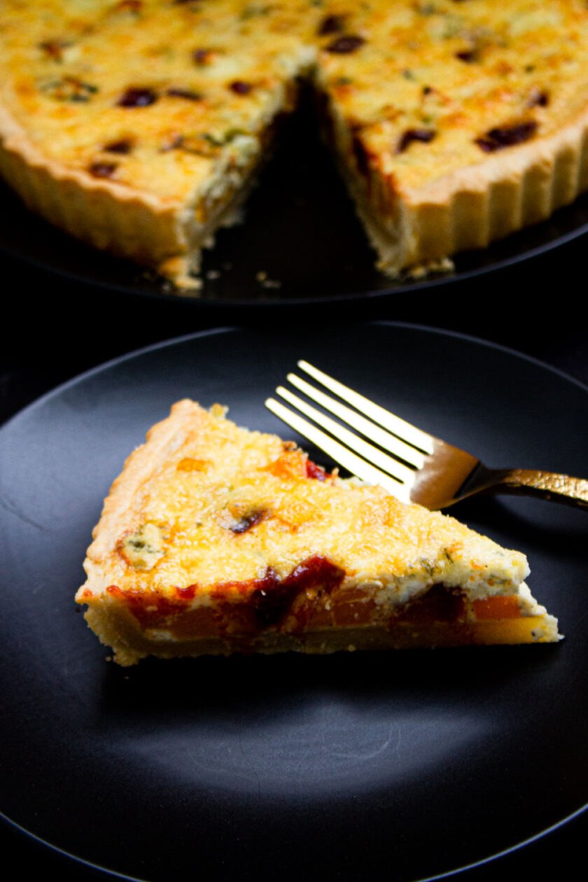 Guava and Gorgonzola Quiche Recipe