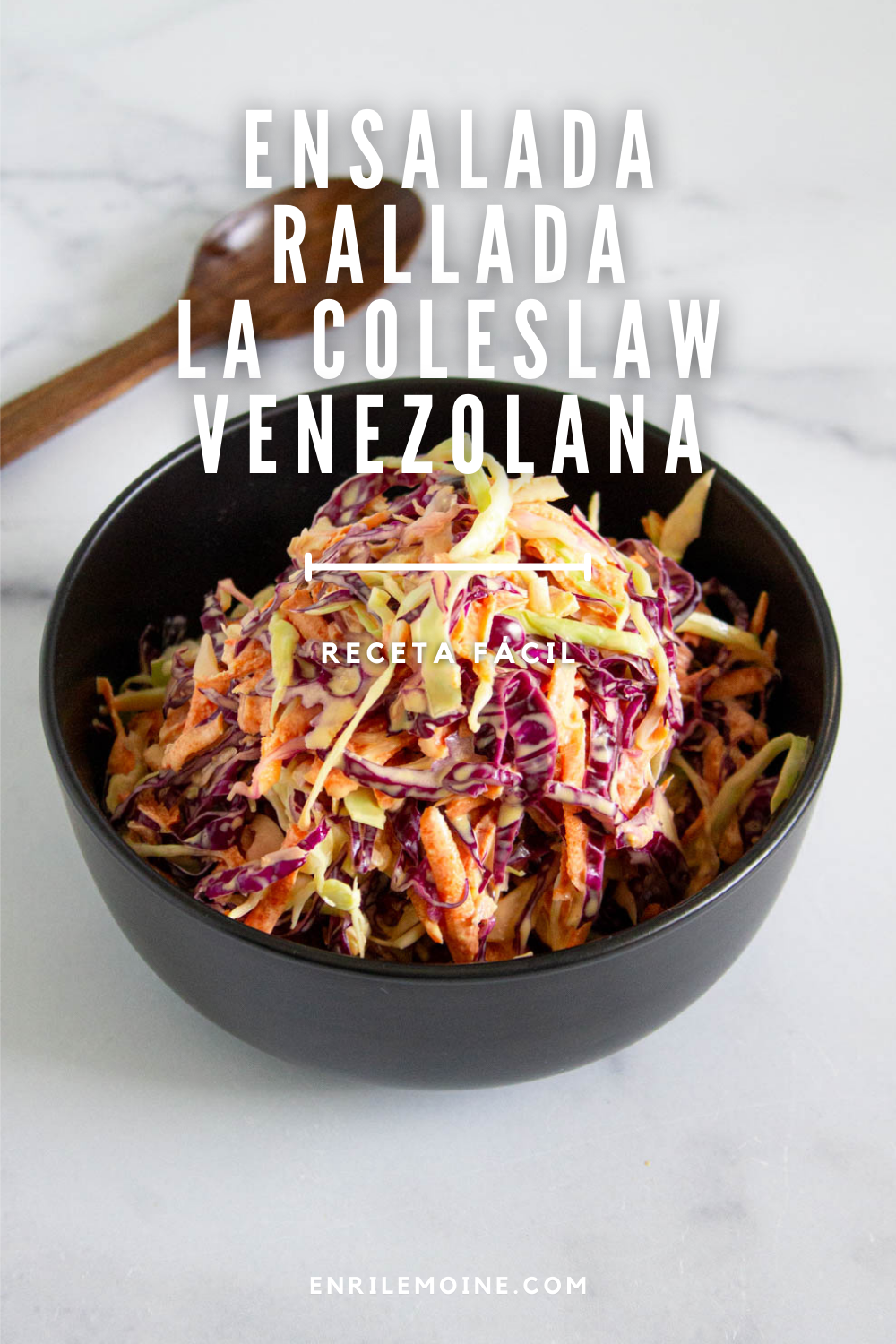 Receta de Ensalada Rallada: la coleslaw venezolana