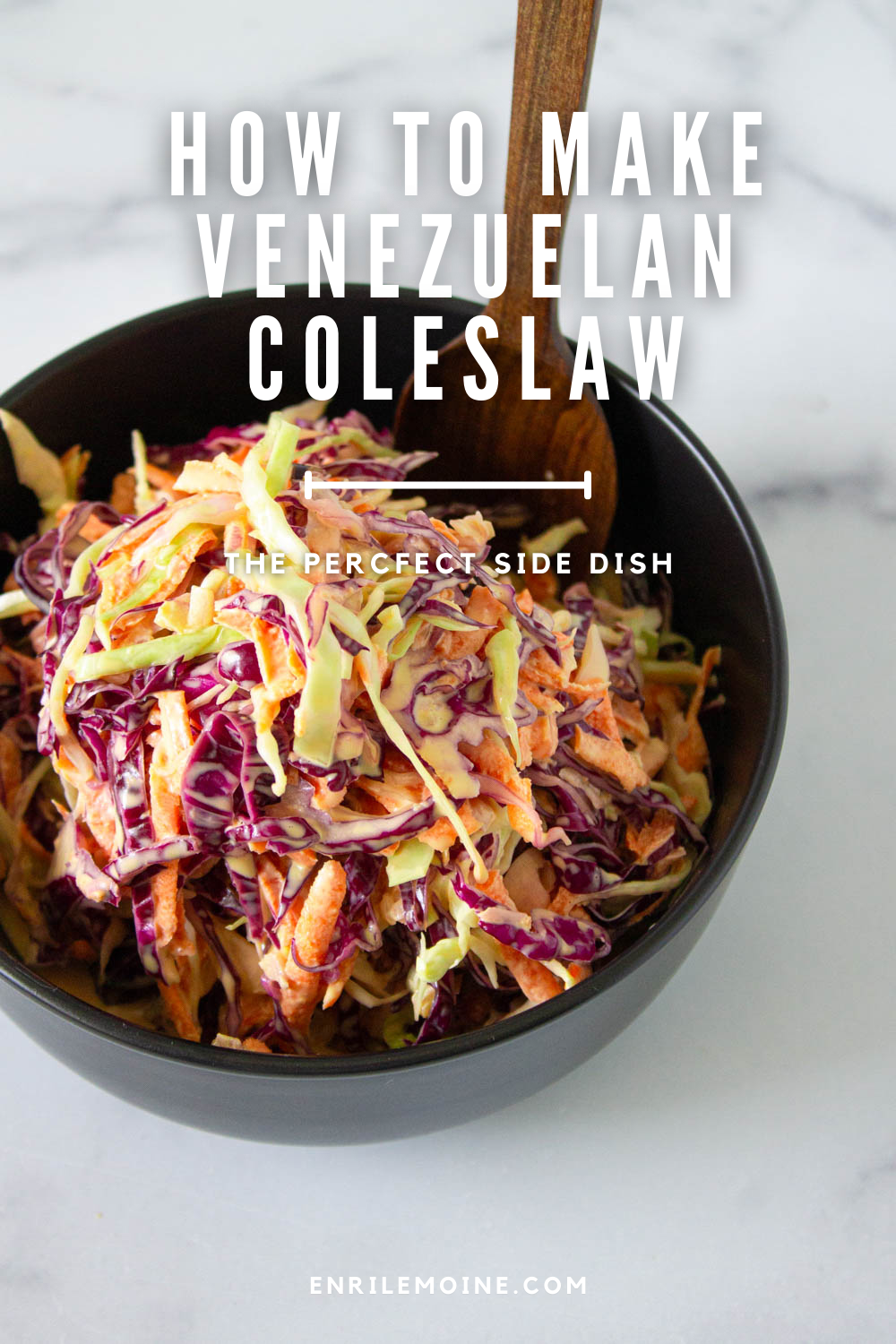 Venezuelan Coleslaw, Ensalada Rallada Recipe