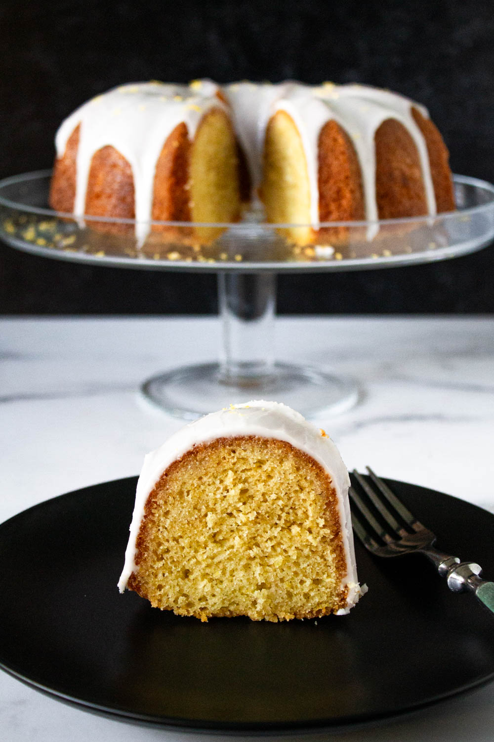 Glazed Meyer Lemon Pound Cake: A Citrus Delight in a Bundt Pan